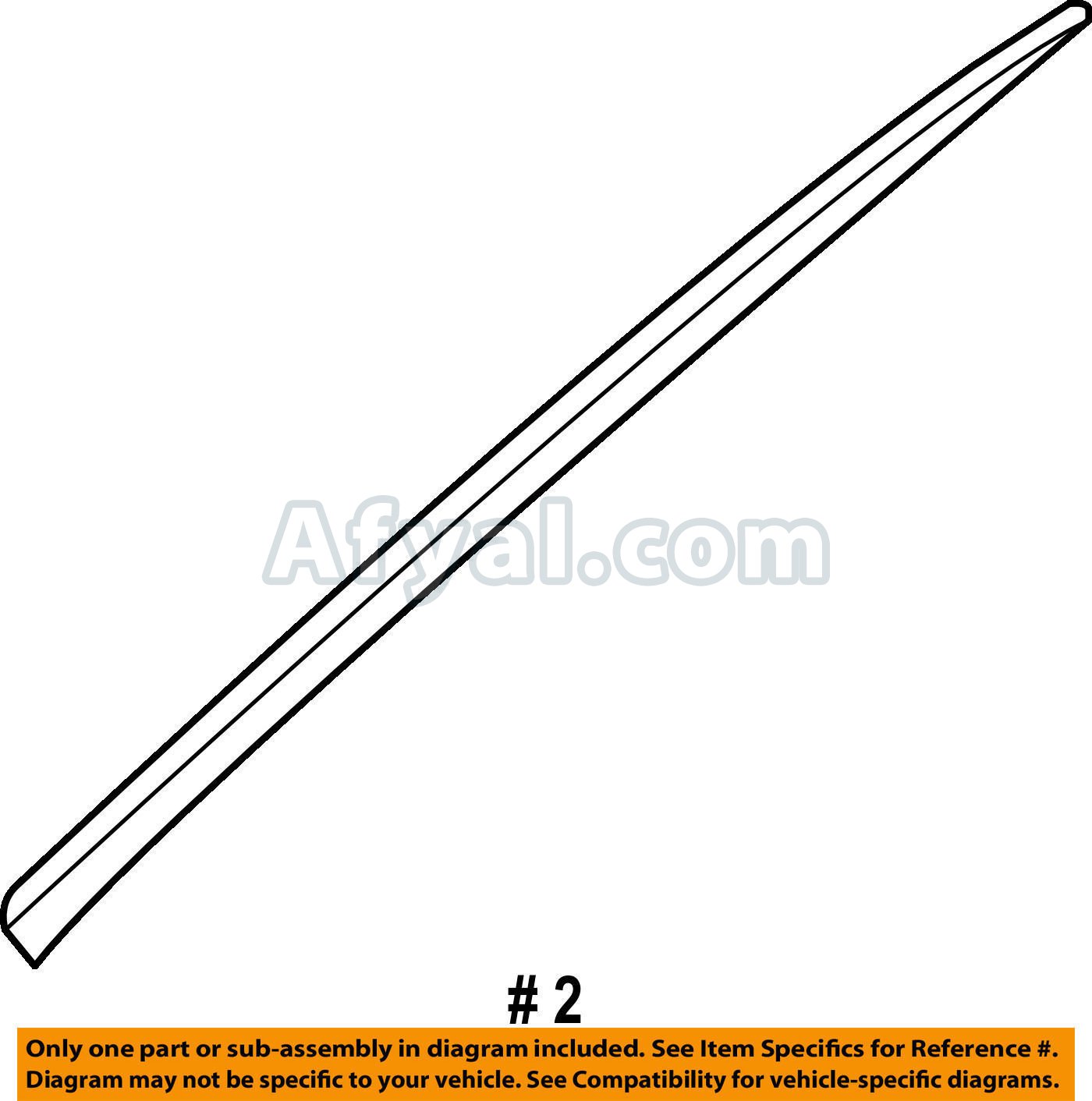 86140C1100 | CLIP, OUTSIDE MOULDING Hyundai # 86140-C1100