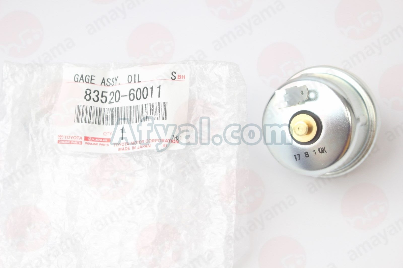 8352060011 | SENSOR ASSY, OIL PRESSURE Toyota # 83520-60011