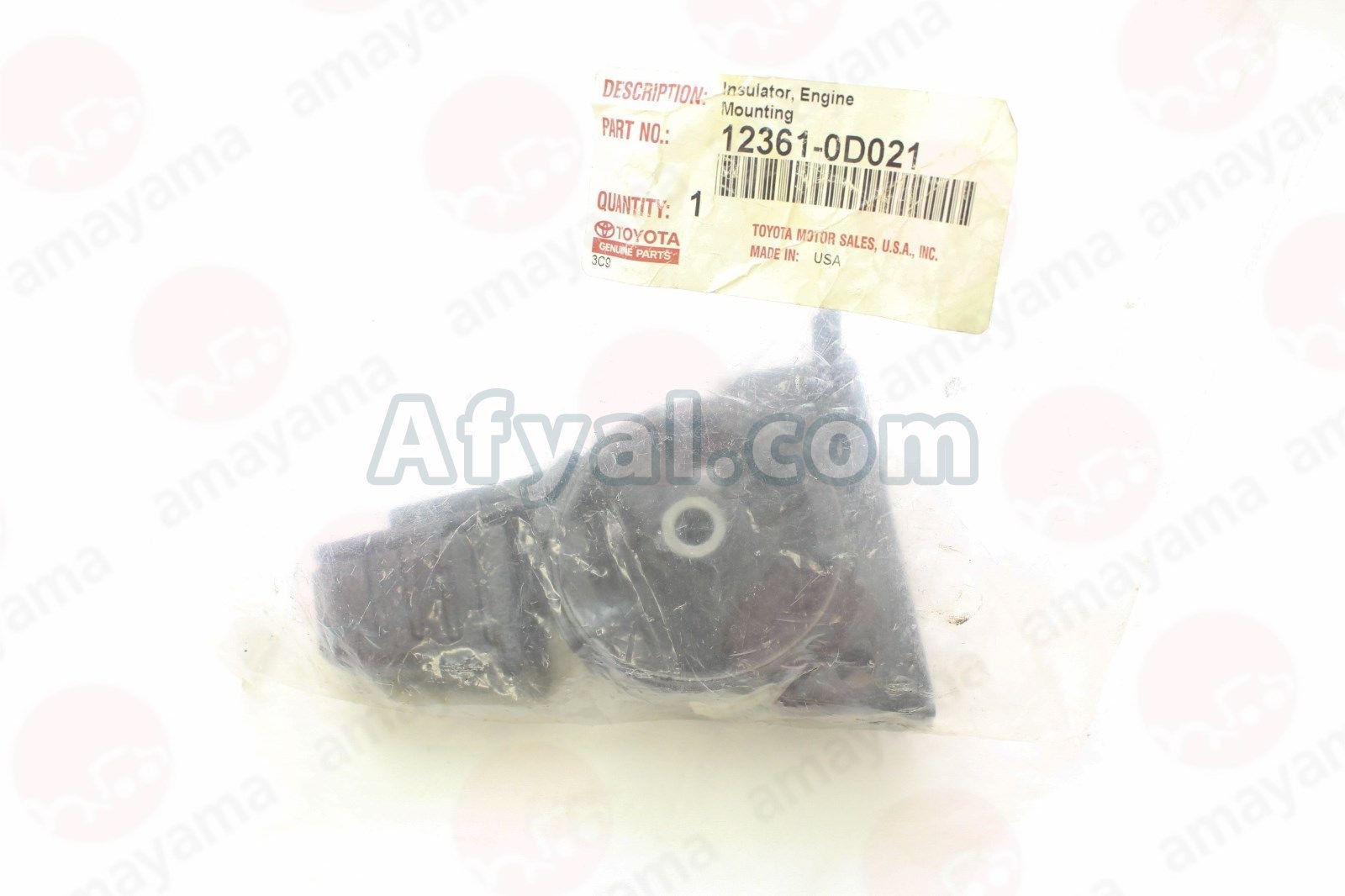 123610D021 | INSULATOR, ENGINE MOUNTING Toyota # 12361-0D021