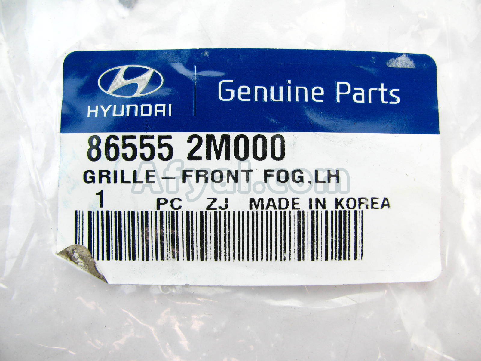 865552M000 | MOULDING ASSY, BUMPER COVER Hyundai # 86555-2M000